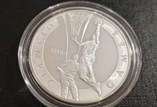 Серебряная монета 100 тенге 2016