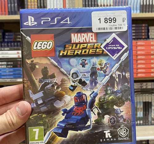 Lego super heroes 2 ps4 новый