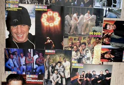 Коллекция плакатов постеров Rammstein 25шт