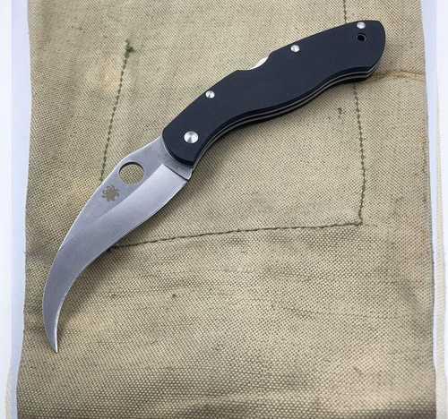 Нож Spyderco civilian черный