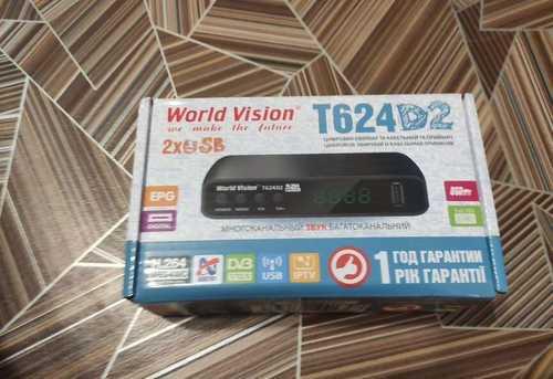 Тв приставка dvb t2 World Vision T624D2