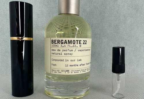 Le Labo Bergamote 22 распив