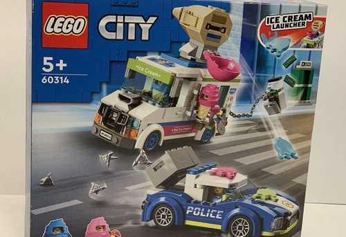 Lego City 60314 Погоня за грузовиком с мороженым