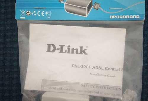 DSL-30CF Сплиттер adsl D-Link в упаковке