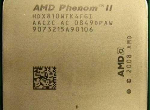 Процессор AM2+ AM3 AM3+ Phenom II x4 810 4 ядра