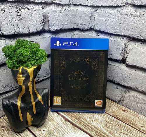 Dark souls trilogy ps4 3 диска