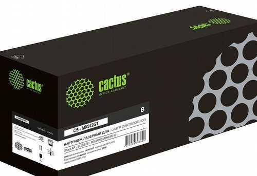 Картридж лазерный Cactus CS-MX312GT черный (25000с