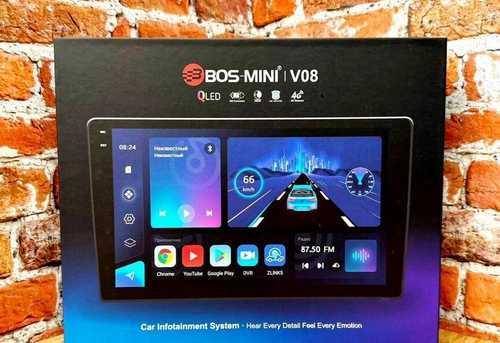 Android магнитола 8+256 Gb BOS-mini V08 4G+sim+360