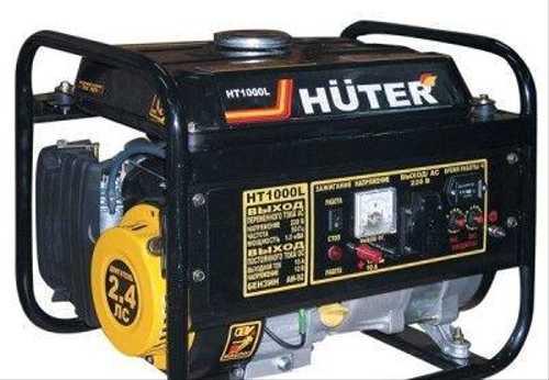 Портативный бензогенератор huter HT1000L