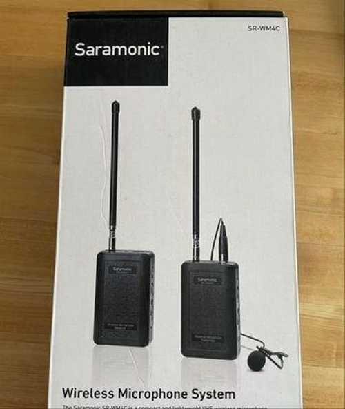 Новая петличная радиосистема Saramonic SR-WM4C