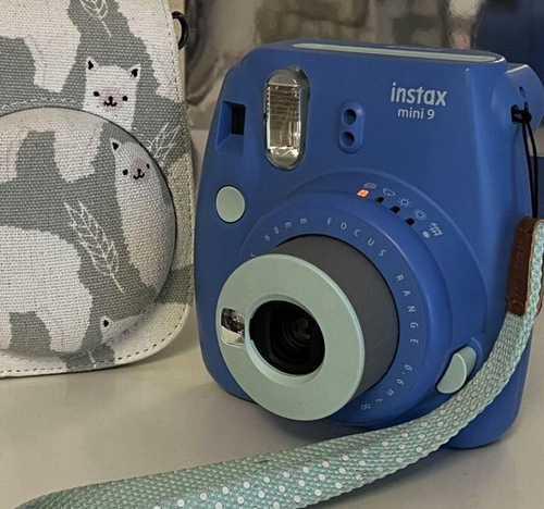 Фотоаппарат Fujifilm Instax Mini 9 blue/ice blue