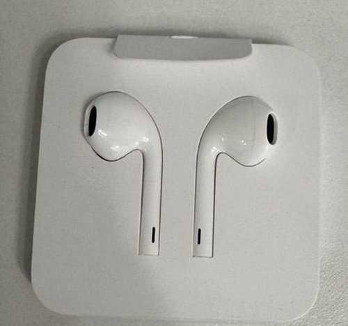 Наушники проводные apple earpods lightning