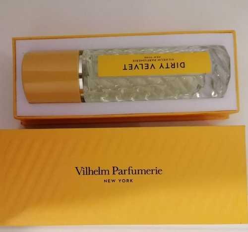 Парфюмерная вода vilhelm parfumerie dirty velvet