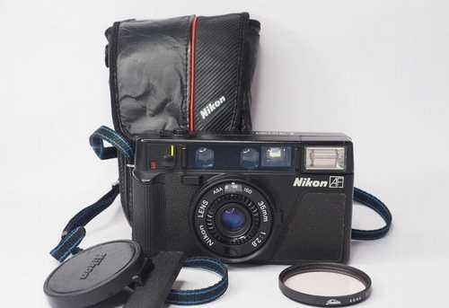 Пленочный фотоаппарат Nikon L35AF f2.8 + skylight