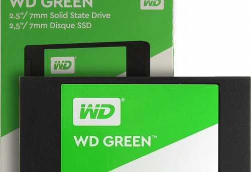 Новый SSD WD Green 2.5 SATA 120gb