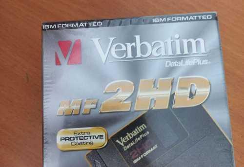 Дискеты 3.5 vebratim mf 2hd