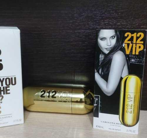 Парфюмерная вода Carolina Herrera 212 VIP 80 ml