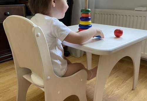 Детский столик и растущий стул