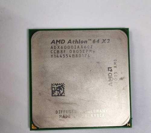 Процессор AMD Athlon 64 X2 6000+ windsor (2x3000мг