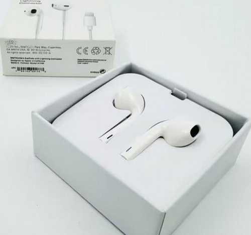 Наушники apple earpods lightning