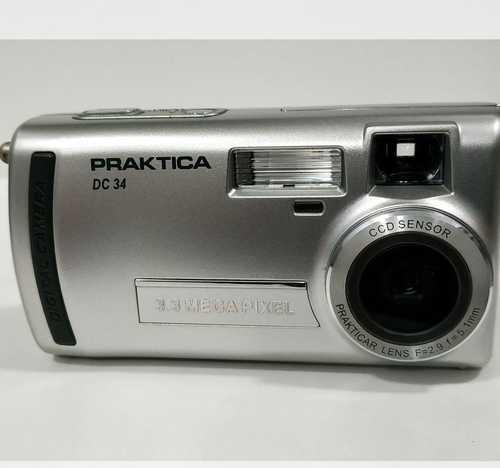 Цифровой фотоаппарат Praktica DC 34 полный омплект