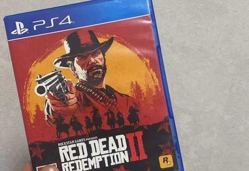 Диск Rdr2 ps4