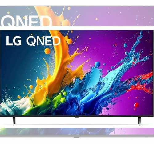 50" Телевизор LG 50qned80T6A.arub черный титан