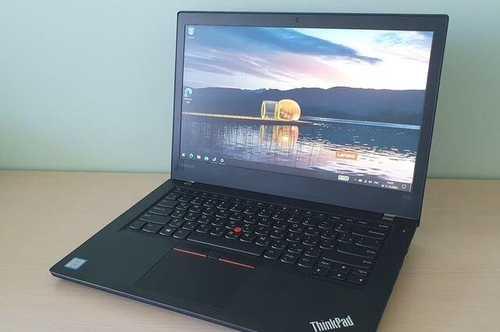 ThinkPad T470 *LTE 14"IPS i5-7300U\8Гб-DDR4\SSD256