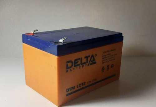 Аккумулятор delta 12 V