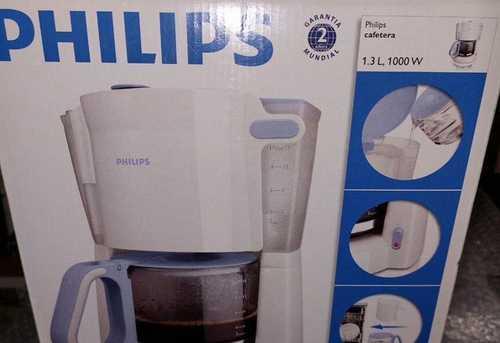 Кофеварка капельная philips HD7448 1000W 1.3L