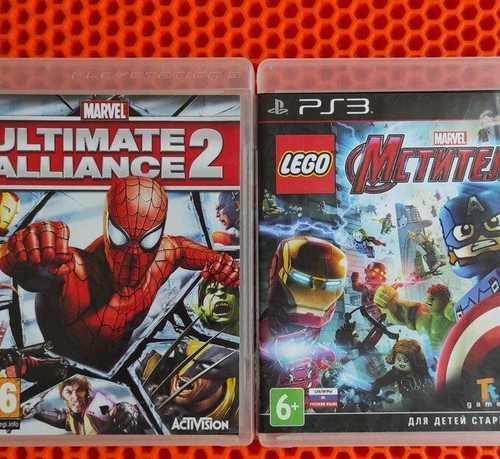 Marvel Ultimate Alliance2 и Lego Мстители для PS3