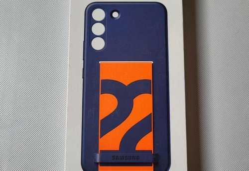 Чехол на Samsung S22+ Silicone with Strap оригинал