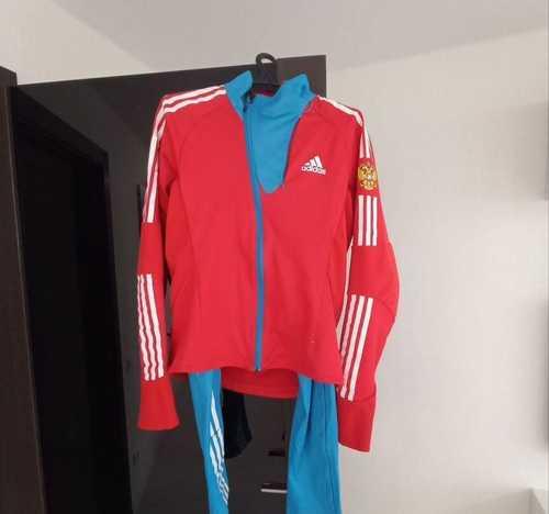 Лыжный разминочный костюм adidas