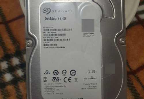 Гибридный Жесткий диск на 1TB sshd