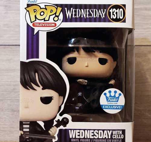 Фигурка Funko Pop Уэнздей с виолончелью - Wednesda