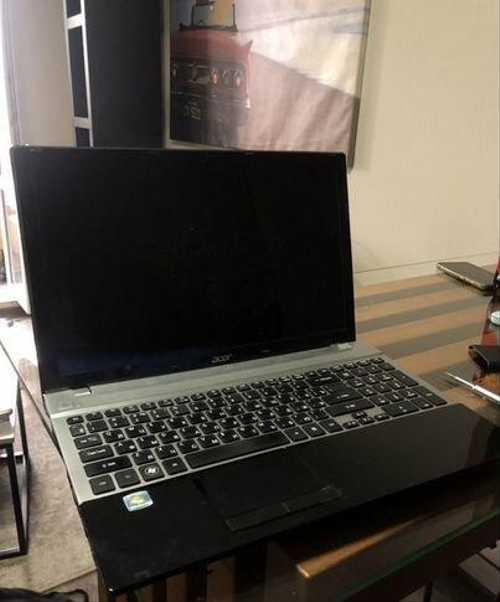 Acer ноутбук старый (включается)