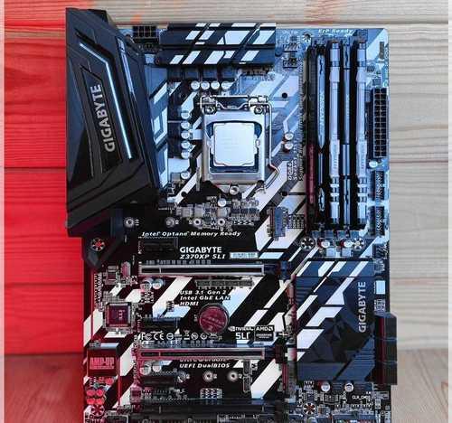 Комплект Core i5 8600K   32Gb Ram   Плата Gigabyte