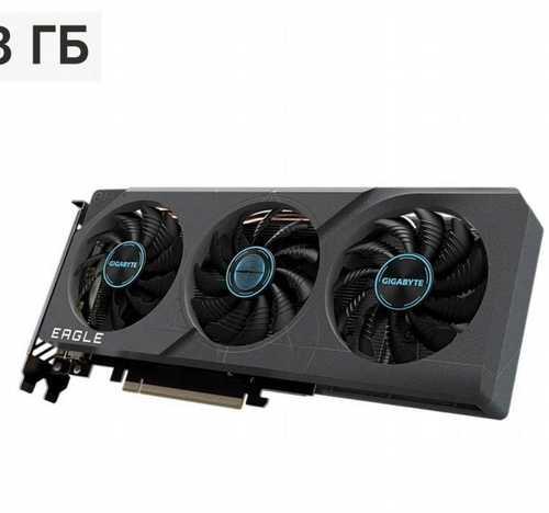 Gigabyte Видеокарта GeForce RTX 4060 eagle OC 8 гб