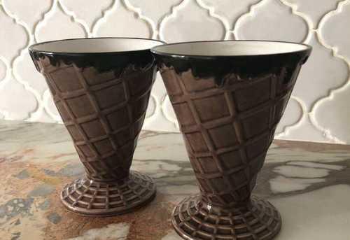 Креманки для мороженого керамика