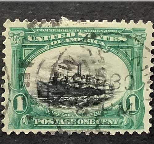 США 1901 г Корабль