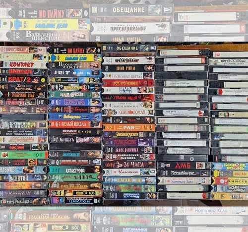 VHS редкие Ужасы Культовое Боевики Варнер бразерс