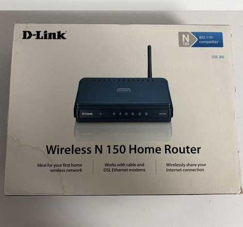 Wifi роутер Dir-300 Dlink