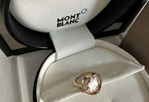 Золотое кольцо montblank