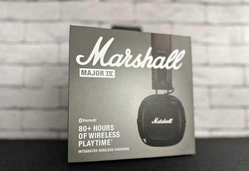 Marshall Major 4 bluetooth (черные)