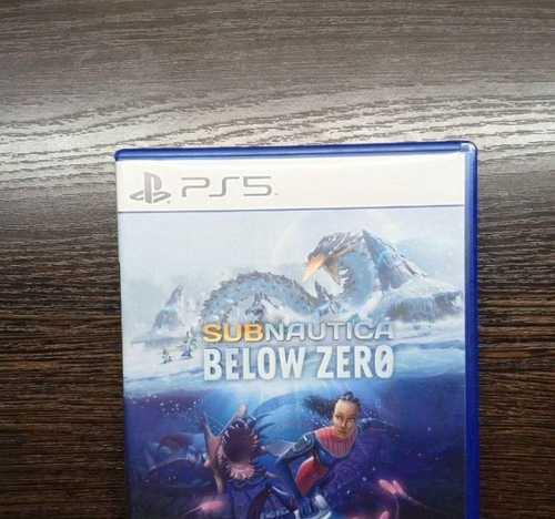 Игра Subnautica Below Zero PS5 диск