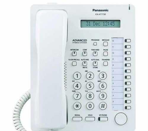 Аналоговый системный телефон Panasonic KX-AT7730ru