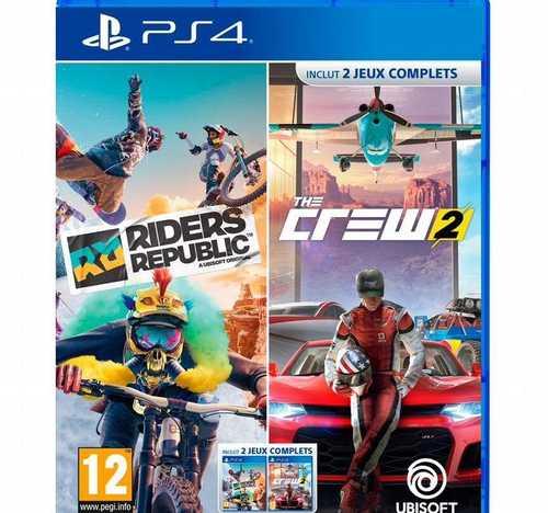 Riders Republic + The Crew 2 PS4, русские субтитры