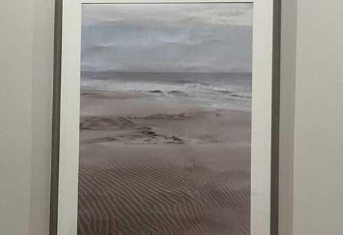 Постер без рамы море пляж 70 х 50