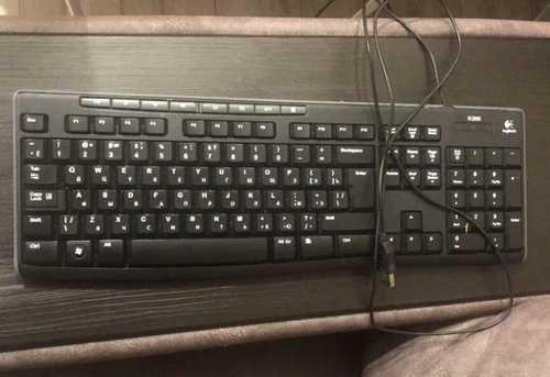 Клавиатура logitech k200