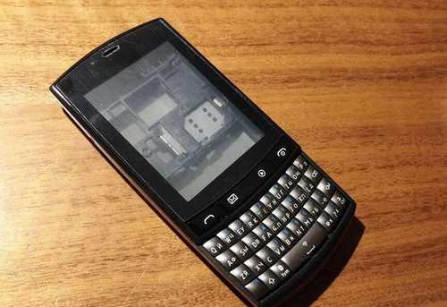 Nokia Asha 303 корпус в сборе с клавиатурой black